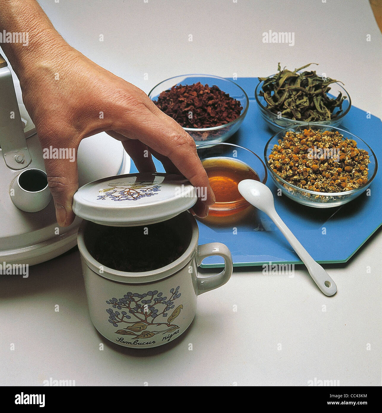 Kitchen: Infusion Preparation 3 Stock Photo - Alamy