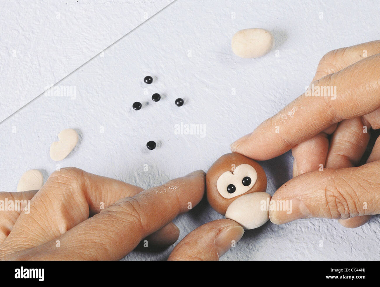 Diy: Letters Of The Alphabet With Polymer Clay (6 Stock Photo - Alamy