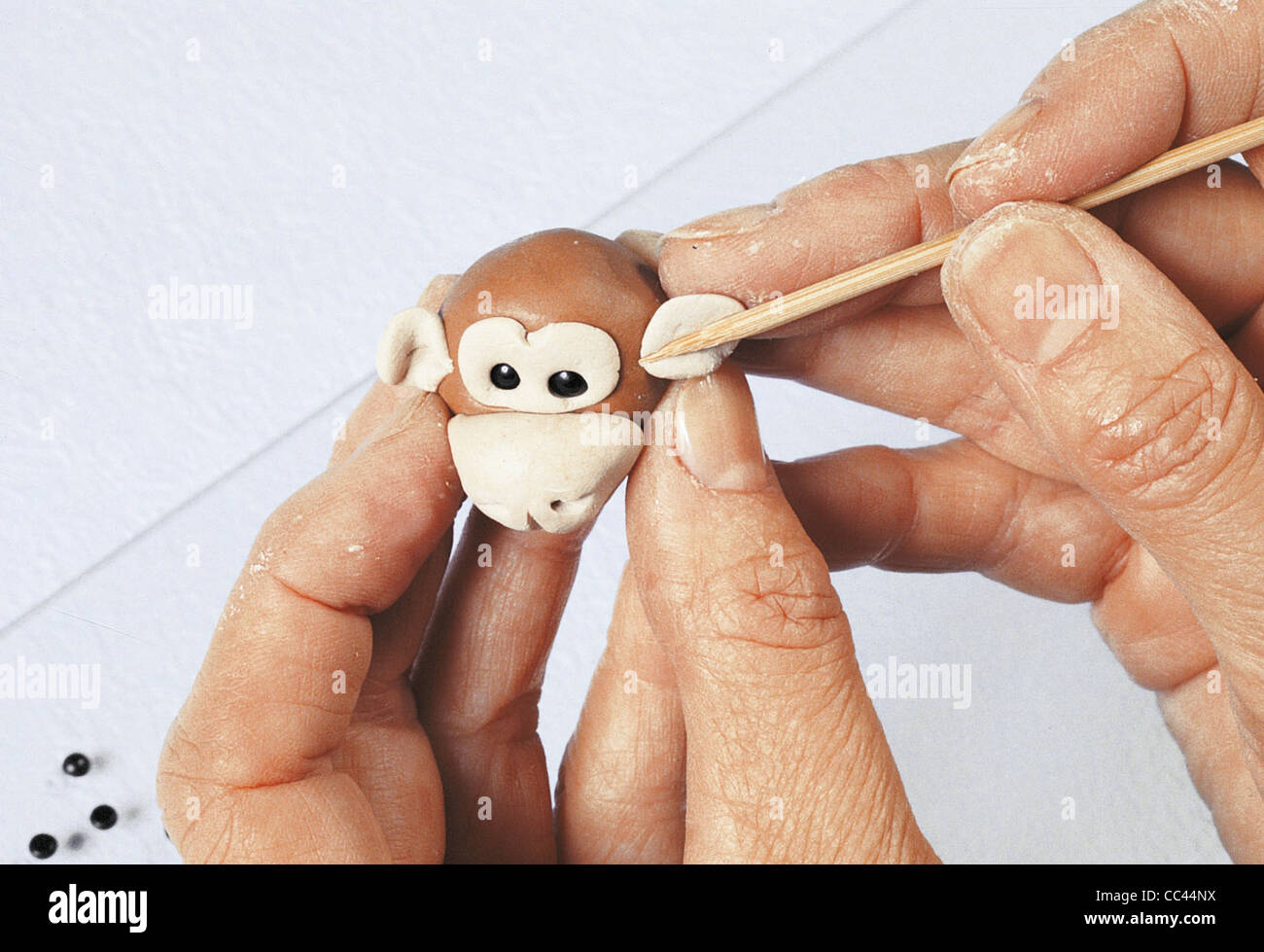 Letters of the alphabet with polymer clay hi-res stock photography and ...