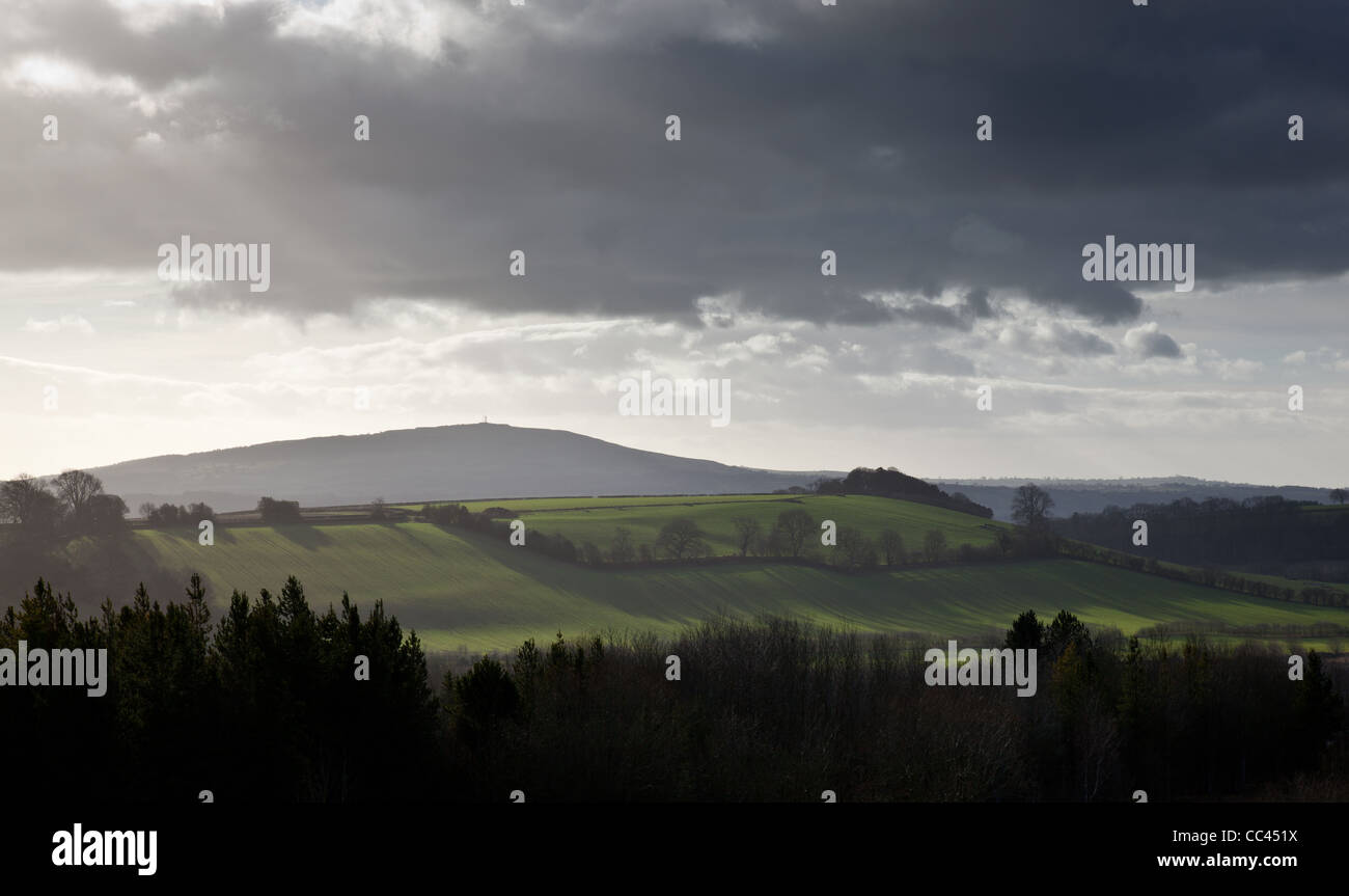 Wenlock edge in winter hi-res stock photography and images - Alamy