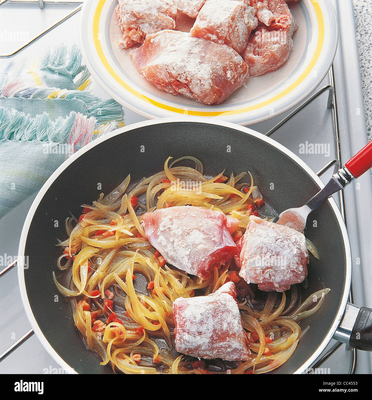 Fricassee of rabbit 1 hi-res stock photography and images - Alamy