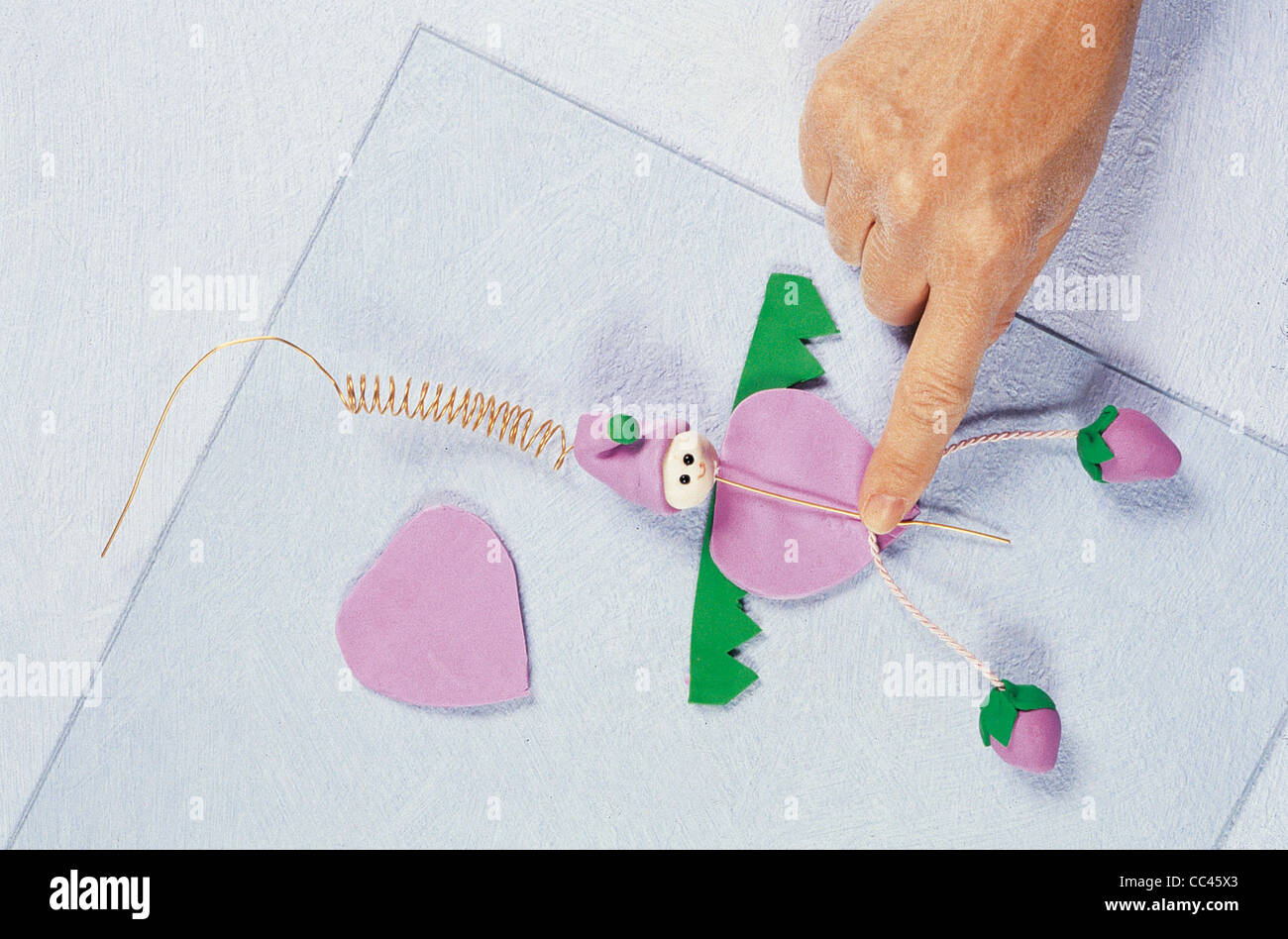 Diy: Funny Caps (8 Stock Photo - Alamy