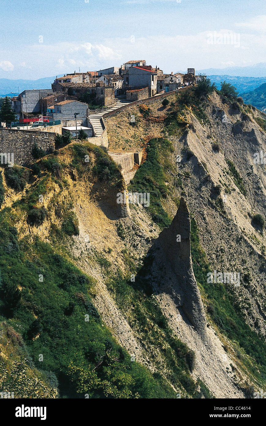 Basilicata Englis Badlands Stock Photo - Alamy