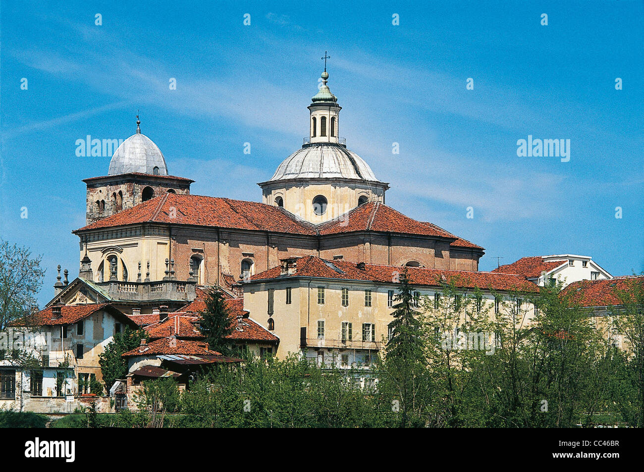 Piemonte San Benigno Canavese Abbey Stock Photo - Alamy