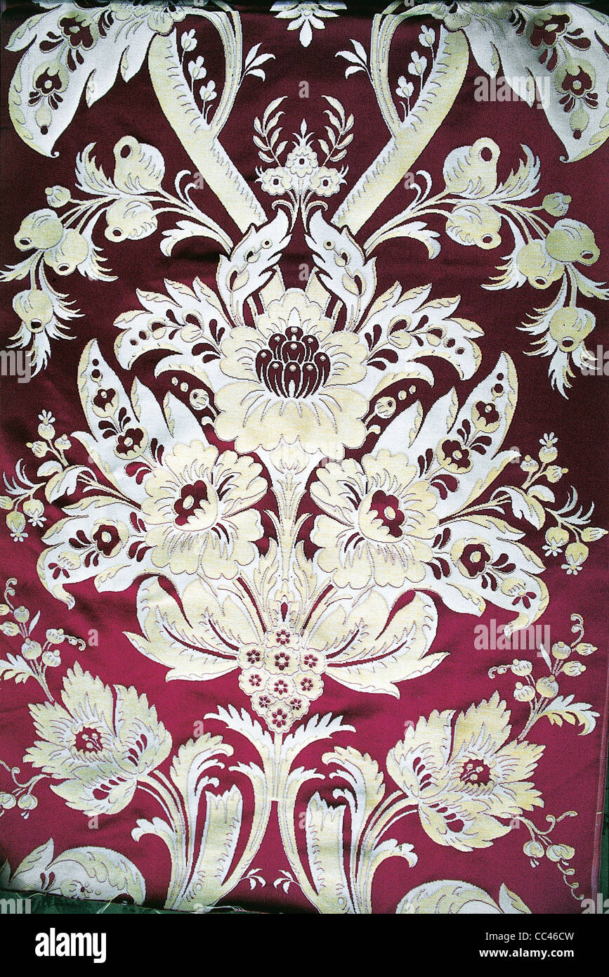 Liguria Fabric Damascus Stock Photo - Alamy