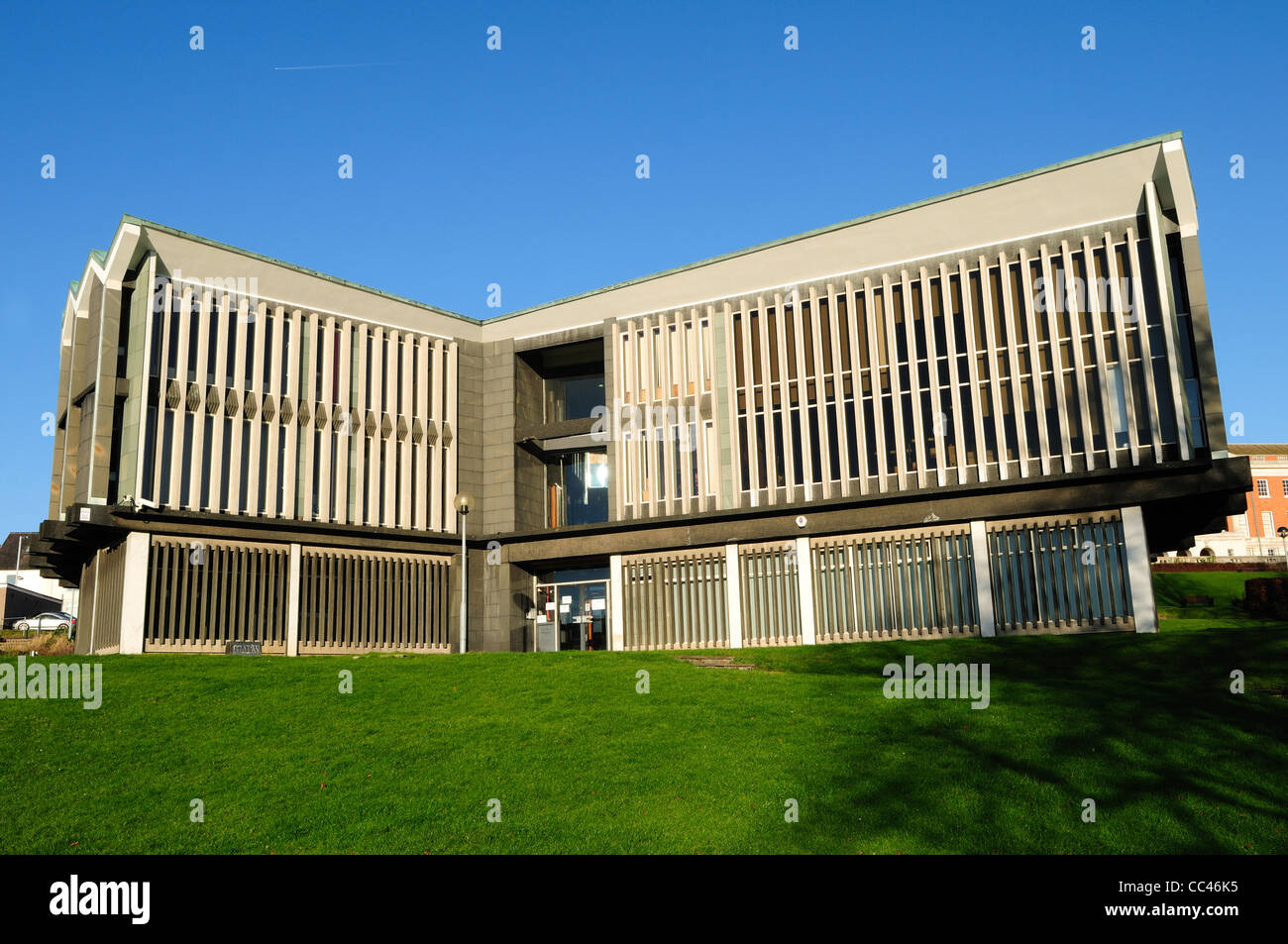 Chesterfield Old Magistrates Court Derbyshire England Stock Photo - Alamy