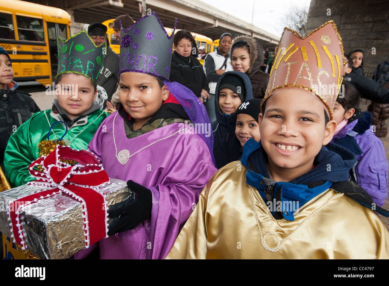 Annual three kings day parade hi-res stock photography and images - Alamy