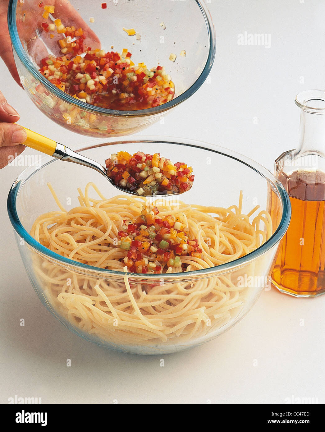 Brunoise of vegetables hi-res stock photography and images - Alamy