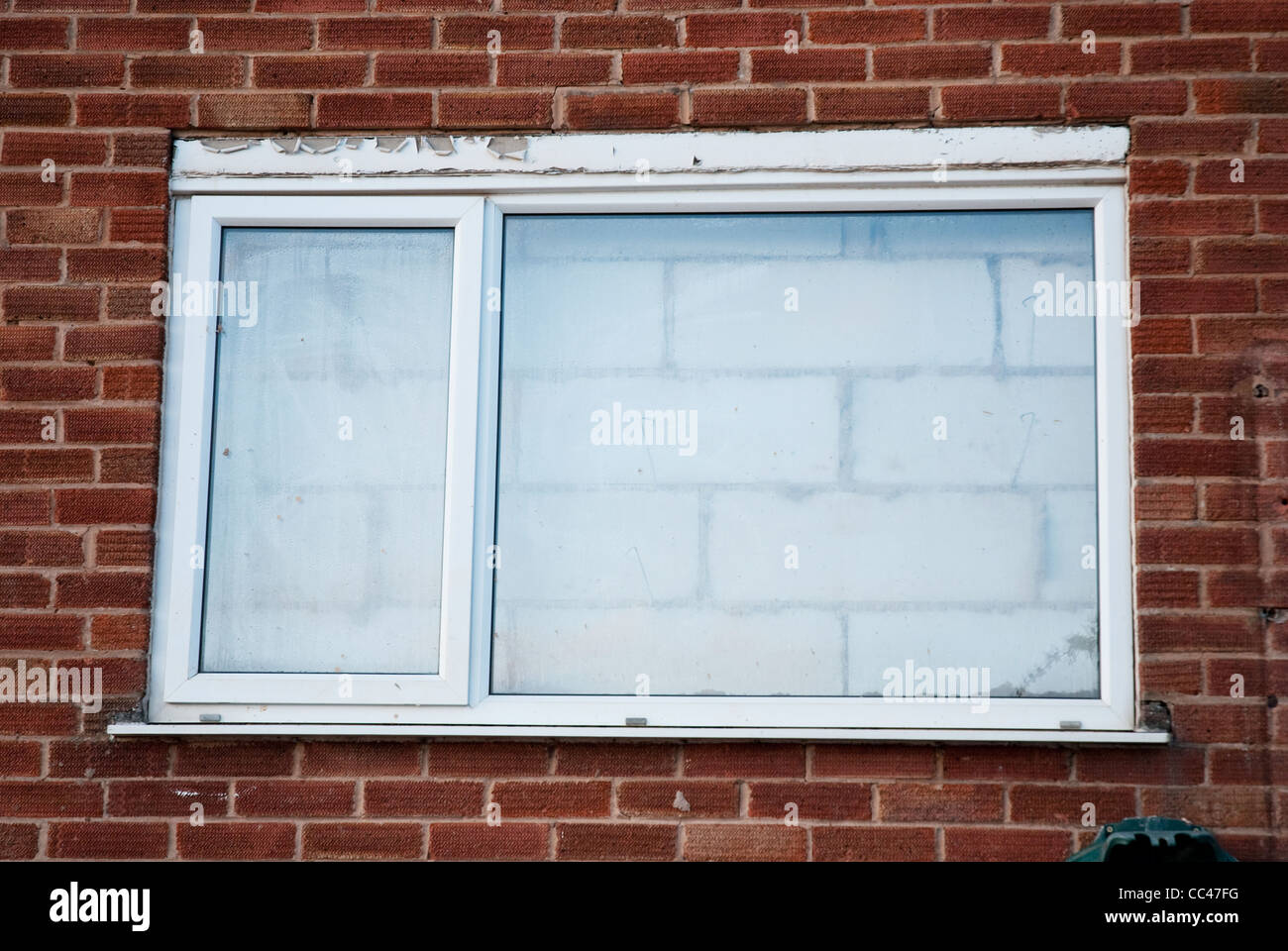 Bricked up window in residential house, England Stock Photo - Alamy