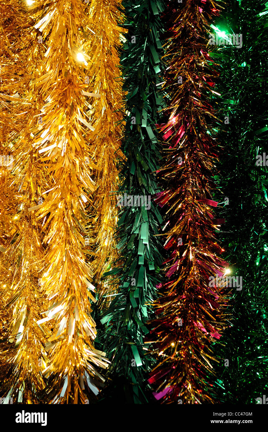 Tinsel strips hi-res stock photography and images - Alamy