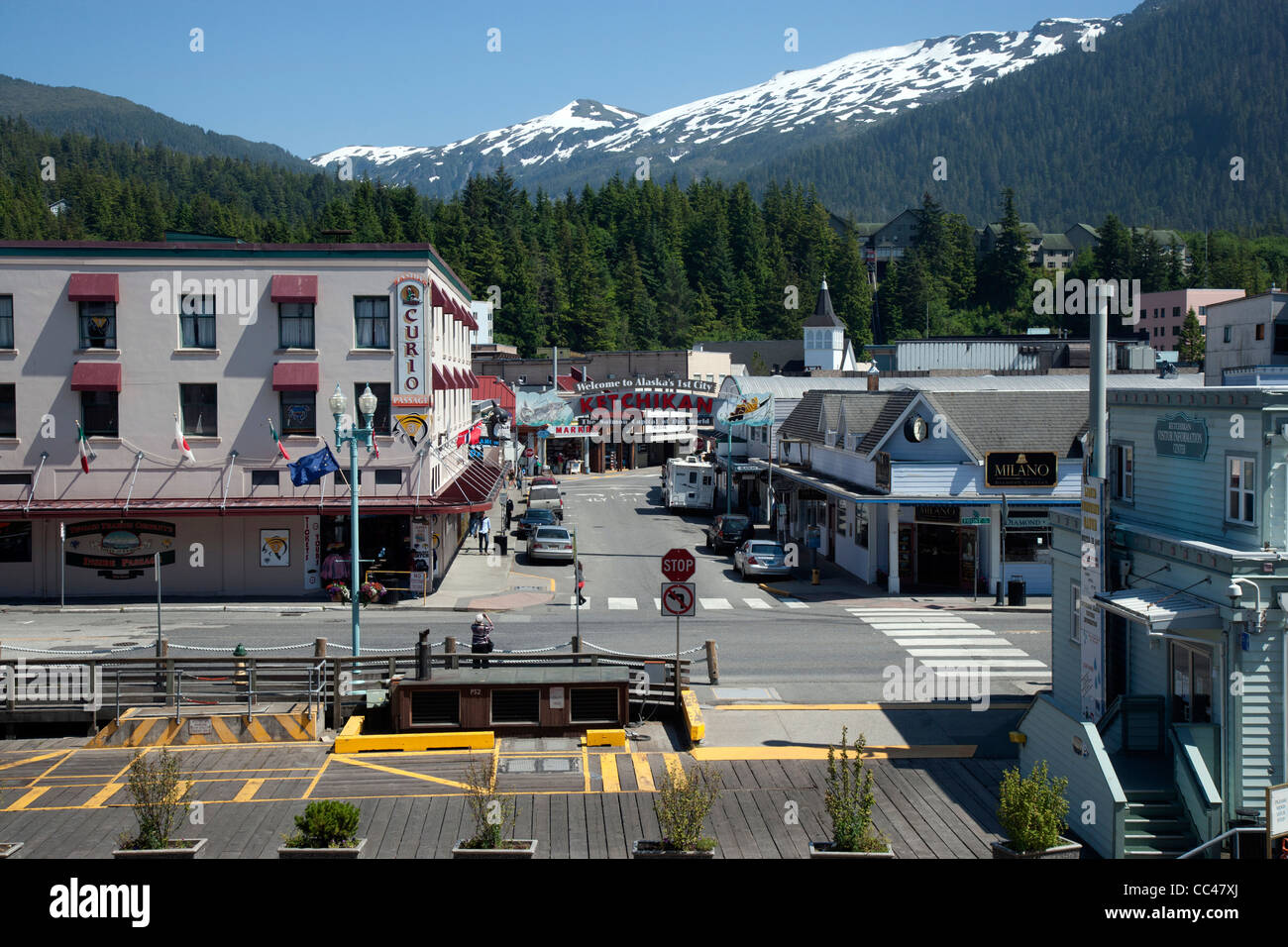 Downtown ketchikan alaska hi-res stock photography and images - Alamy