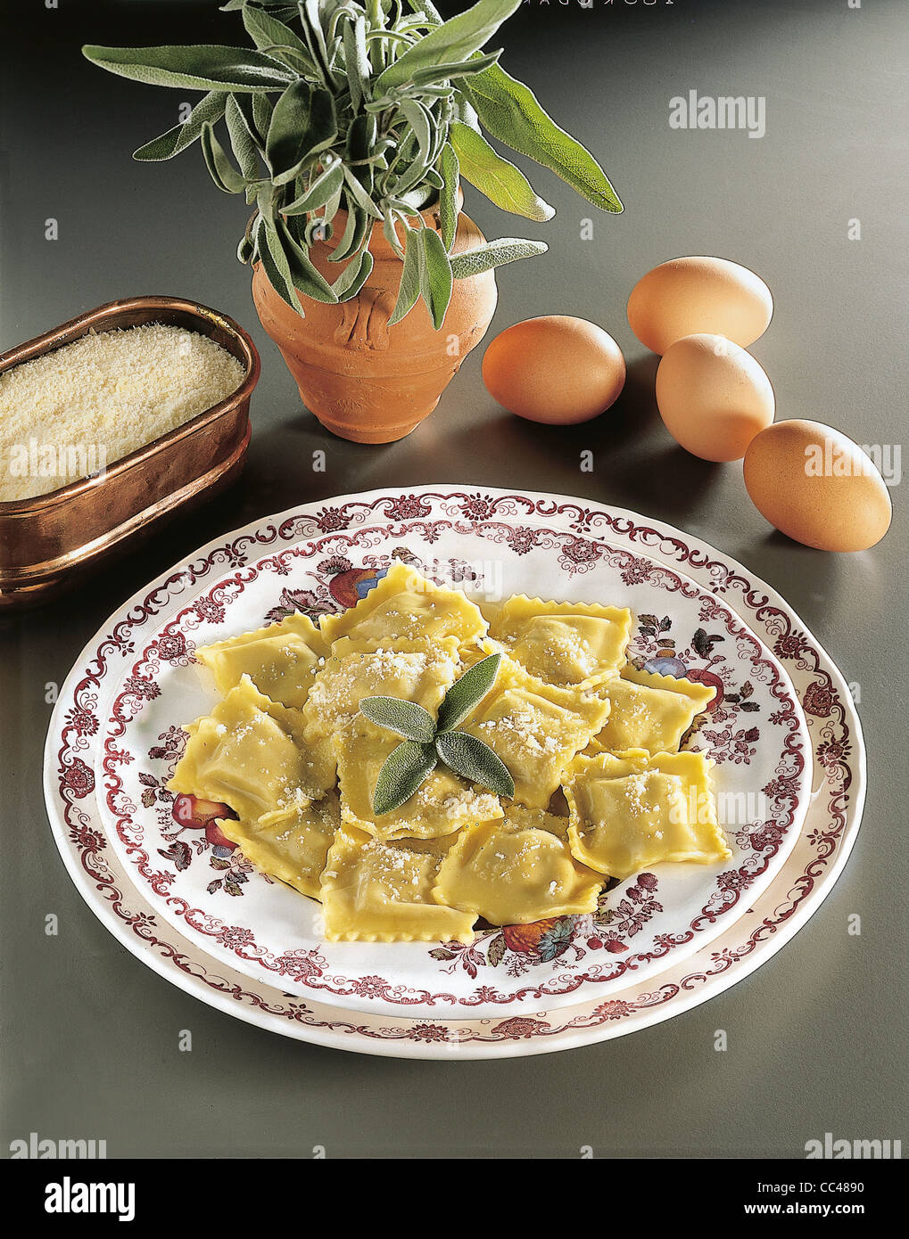 Italy - Tuscany Region - Cuisine - Agnolotti (Stuffed Pasta) Tuscan ...