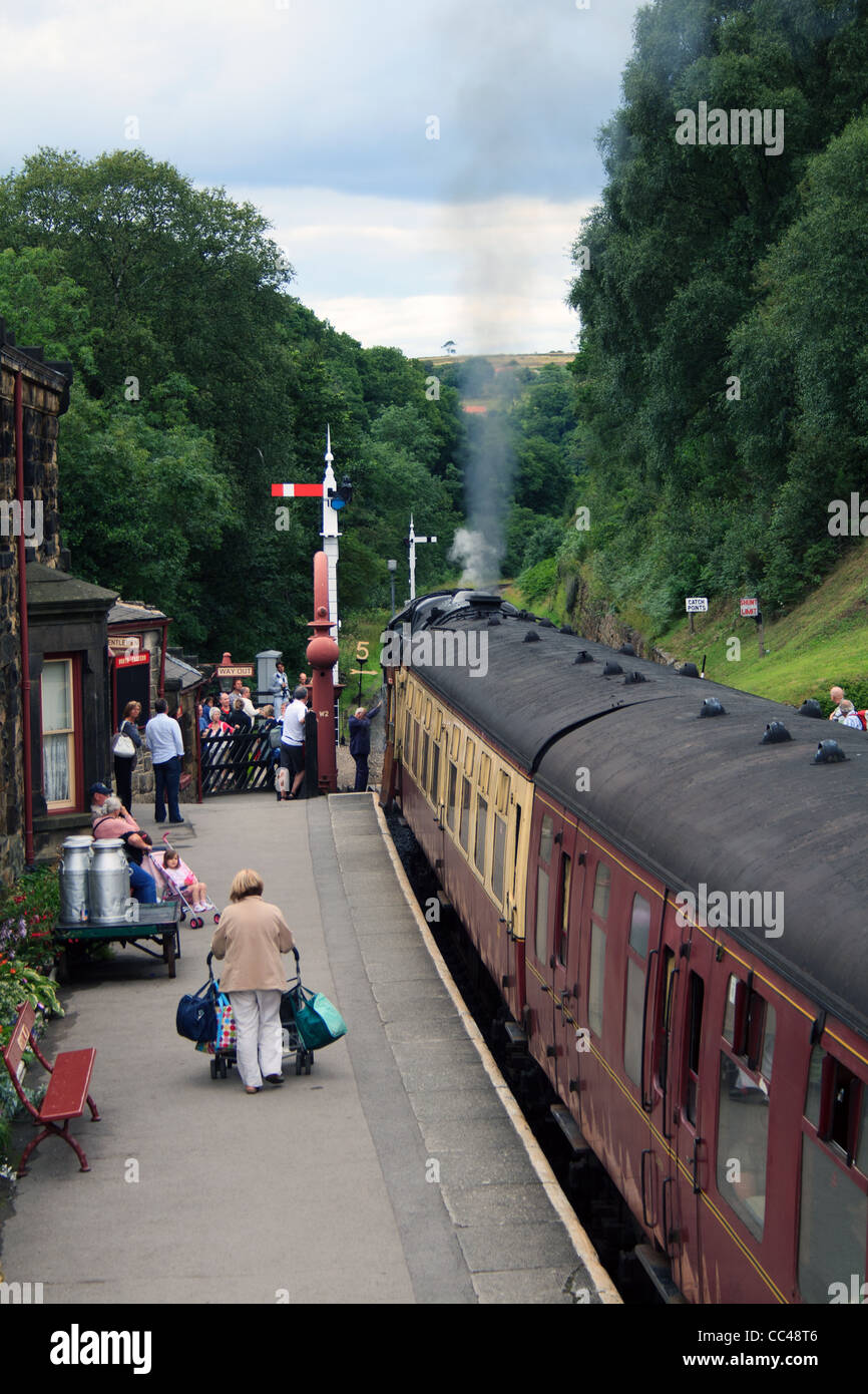 Goathland train station hi-res stock photography and images - Alamy