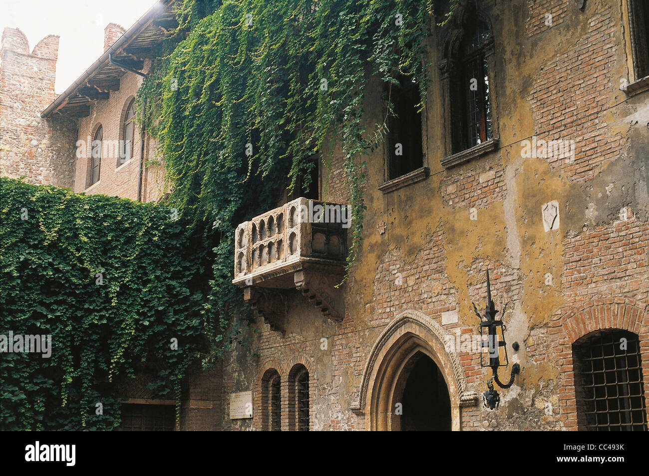 Veneto Verona Juliet's Balcony Stock Photo - Alamy