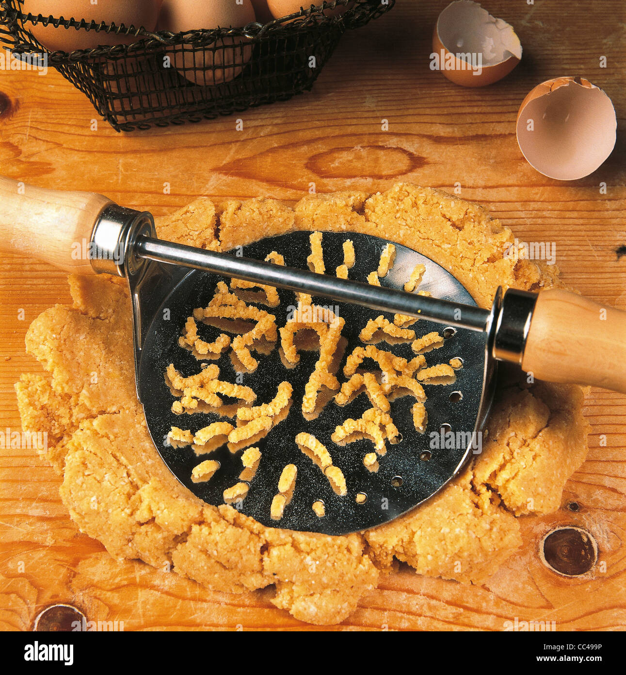 Kitchen: Passatelli 4 Stock Photo - Alamy