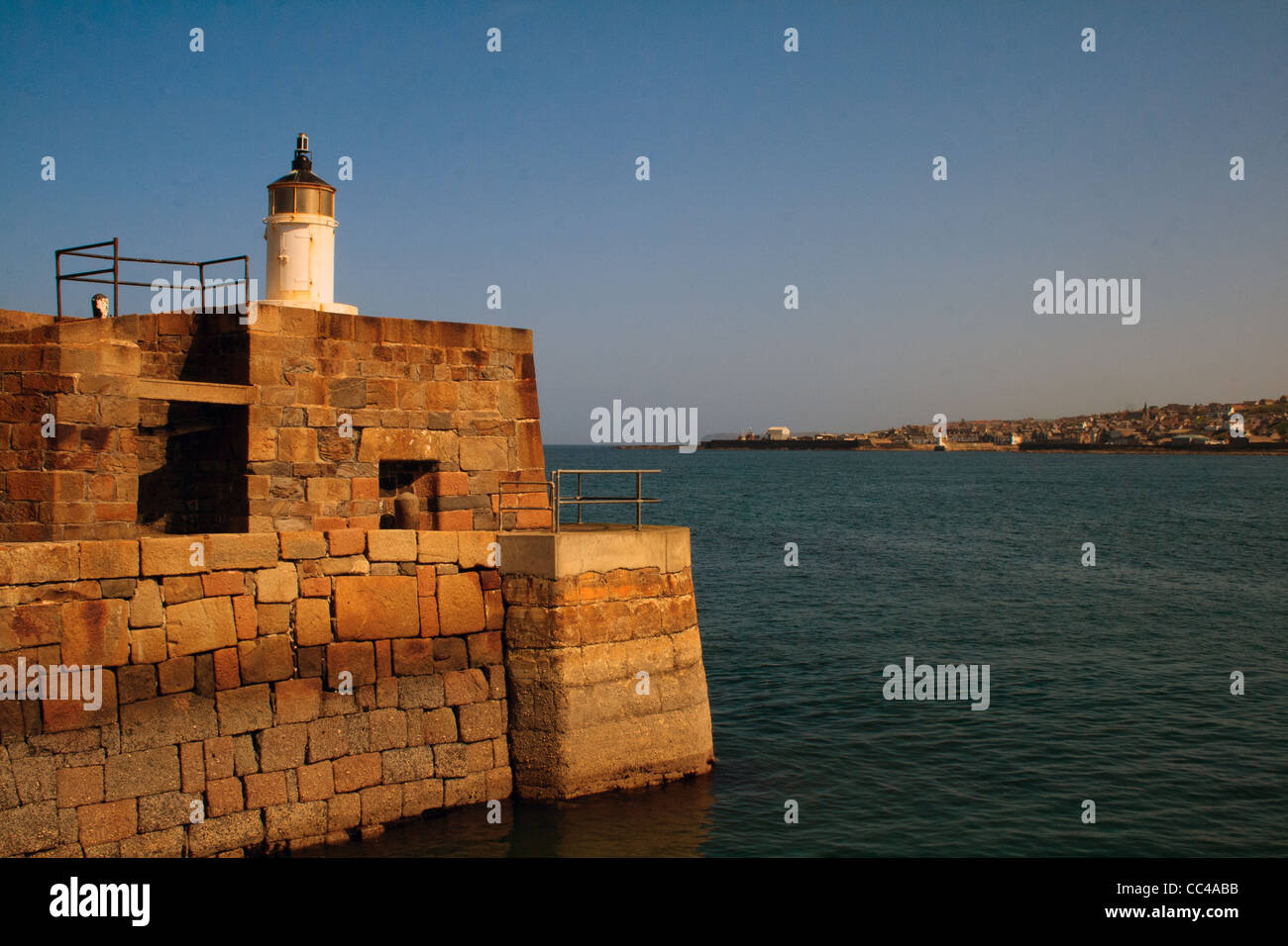 lighthouse at banff Stock Photo - Alamy