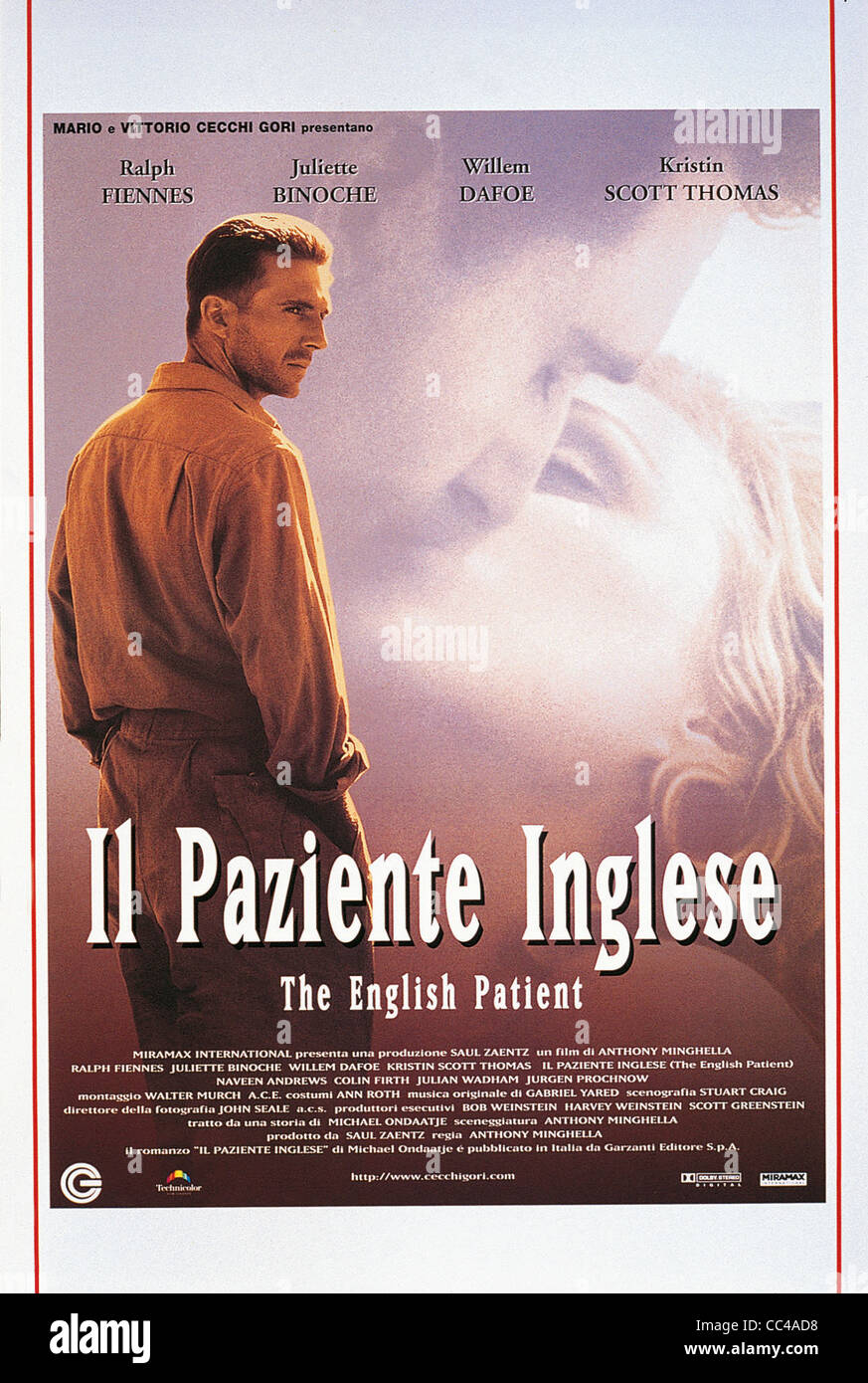 The English Patient Movie Poster