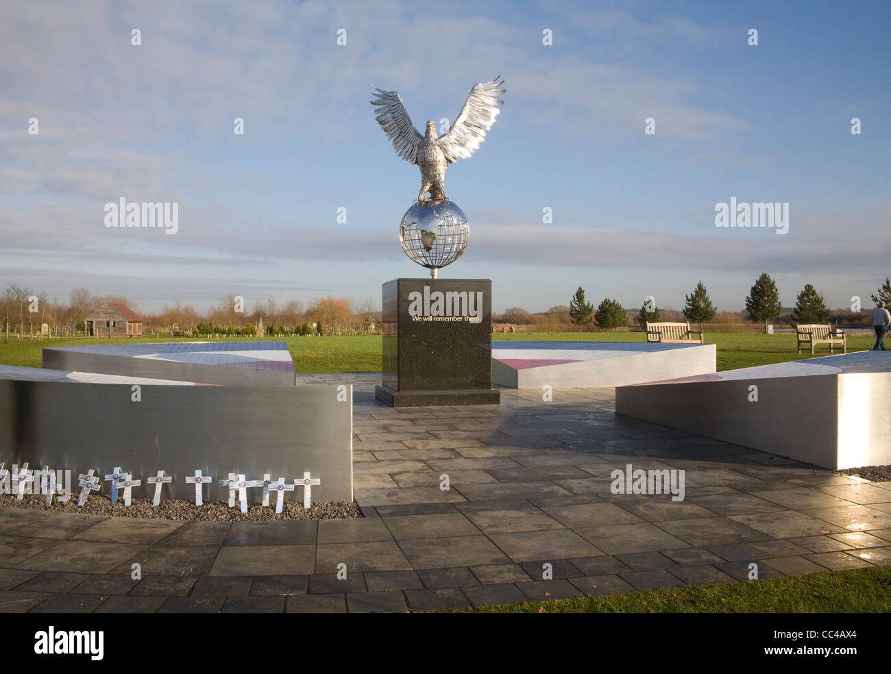 Alrewas Staffordshire England Air Force monument National Memorial ...