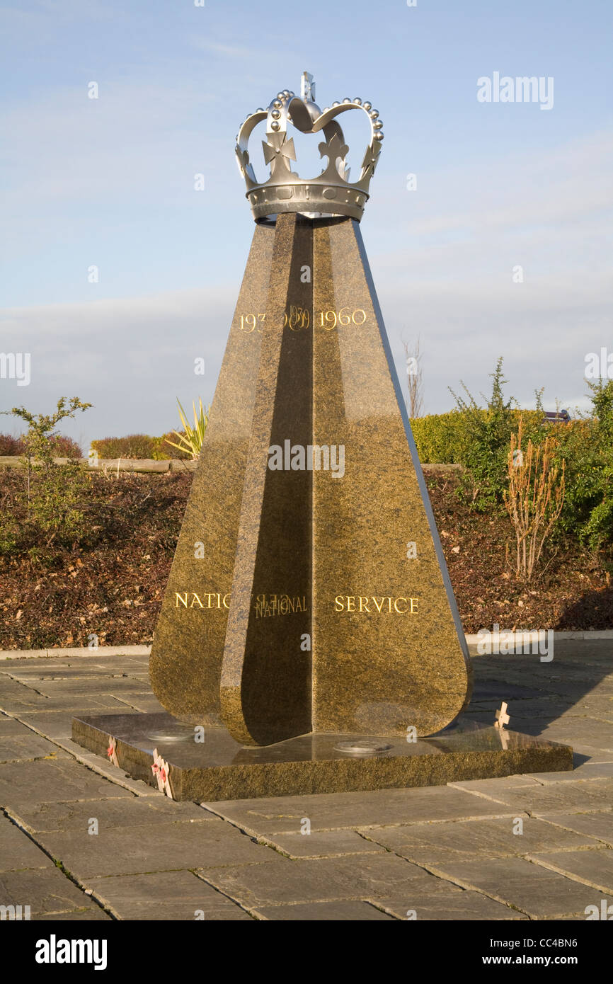 Alrewas Staffordshire England Monument to National Service National ...