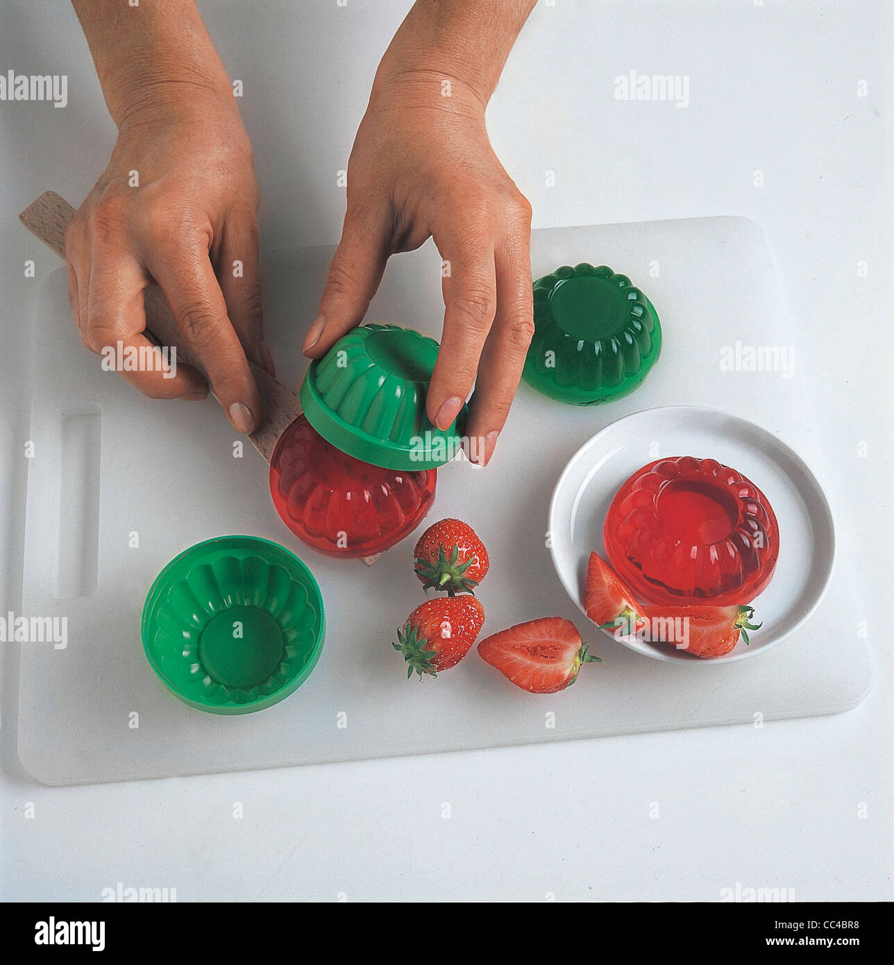 Kitchen: Pudding Molds Stock Photo - Alamy