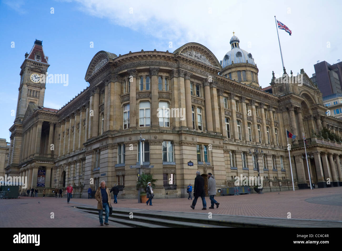 Birmingham West Midlands Art Gallery and Museum and Council House in ...