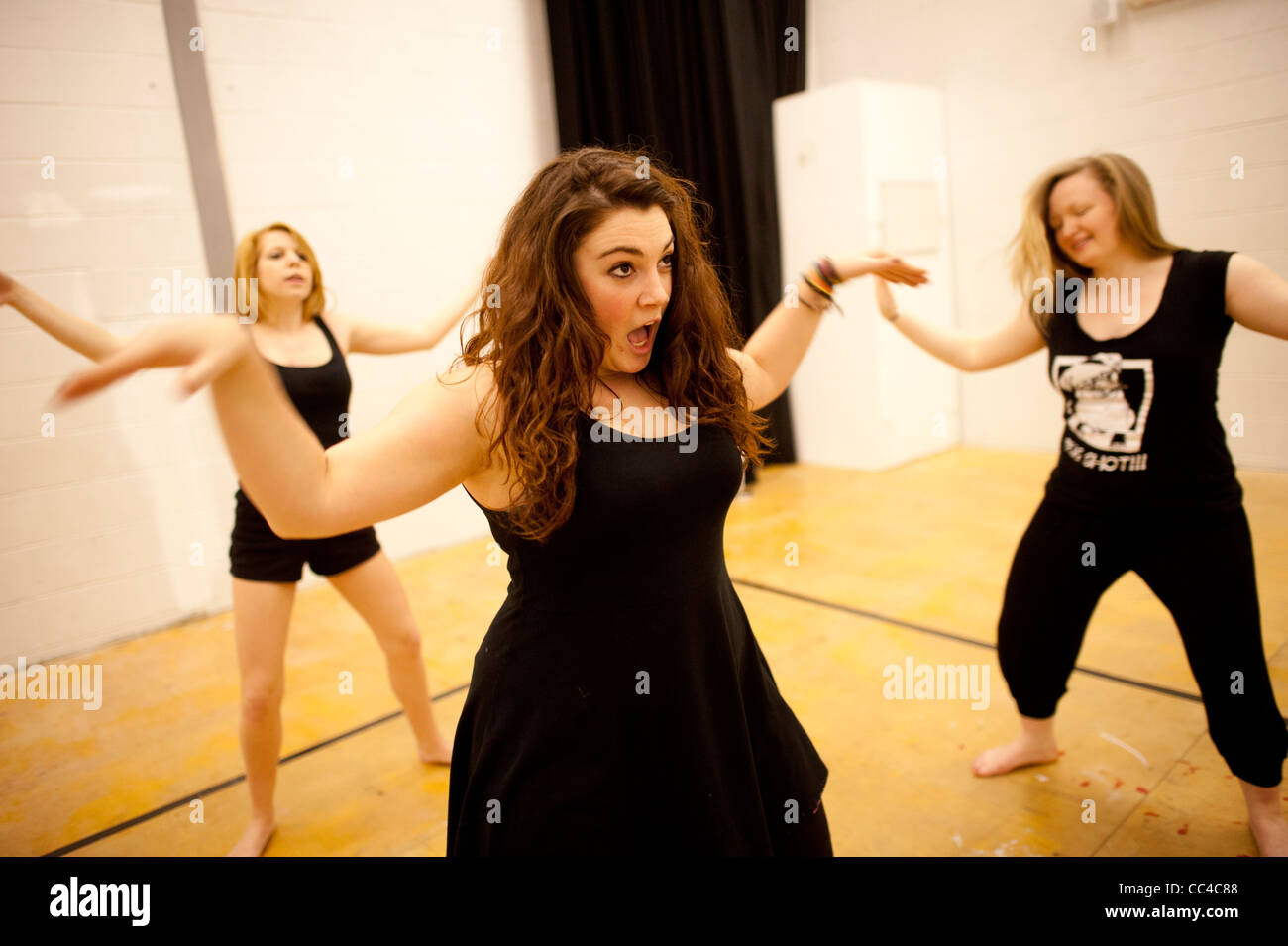 Post-graduate theatre studies students, Aberystwyth University ...