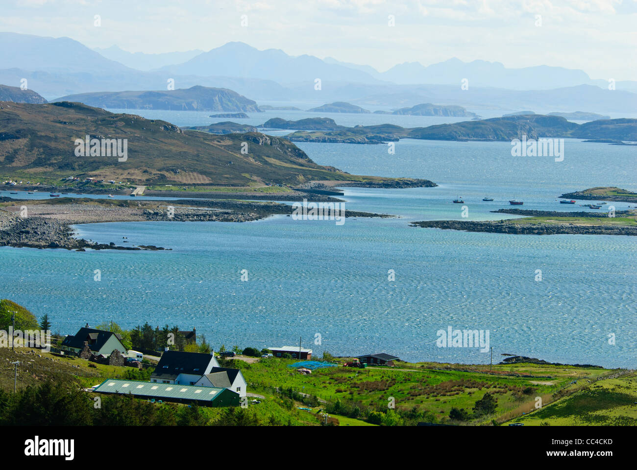 Reiff Village,Crofting Fishing Village,Summer Isles,Ristol Isle,Eilean ...