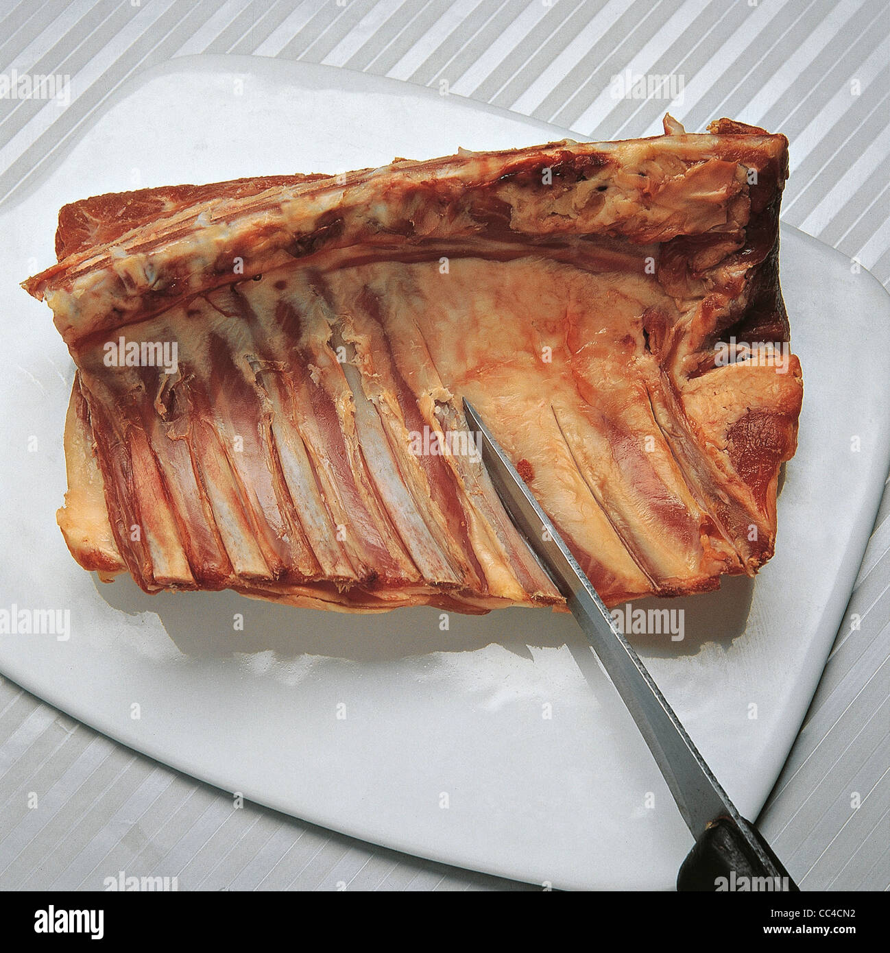 Preparation carre lamb 1 hi-res stock photography and images - Alamy