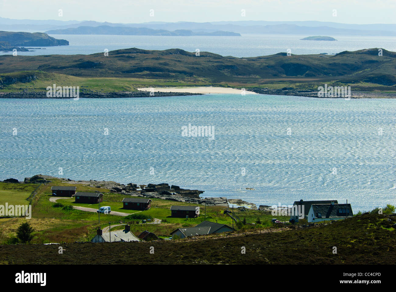 Reiff is a small remote coastal crofting and fishing village hi-res ...