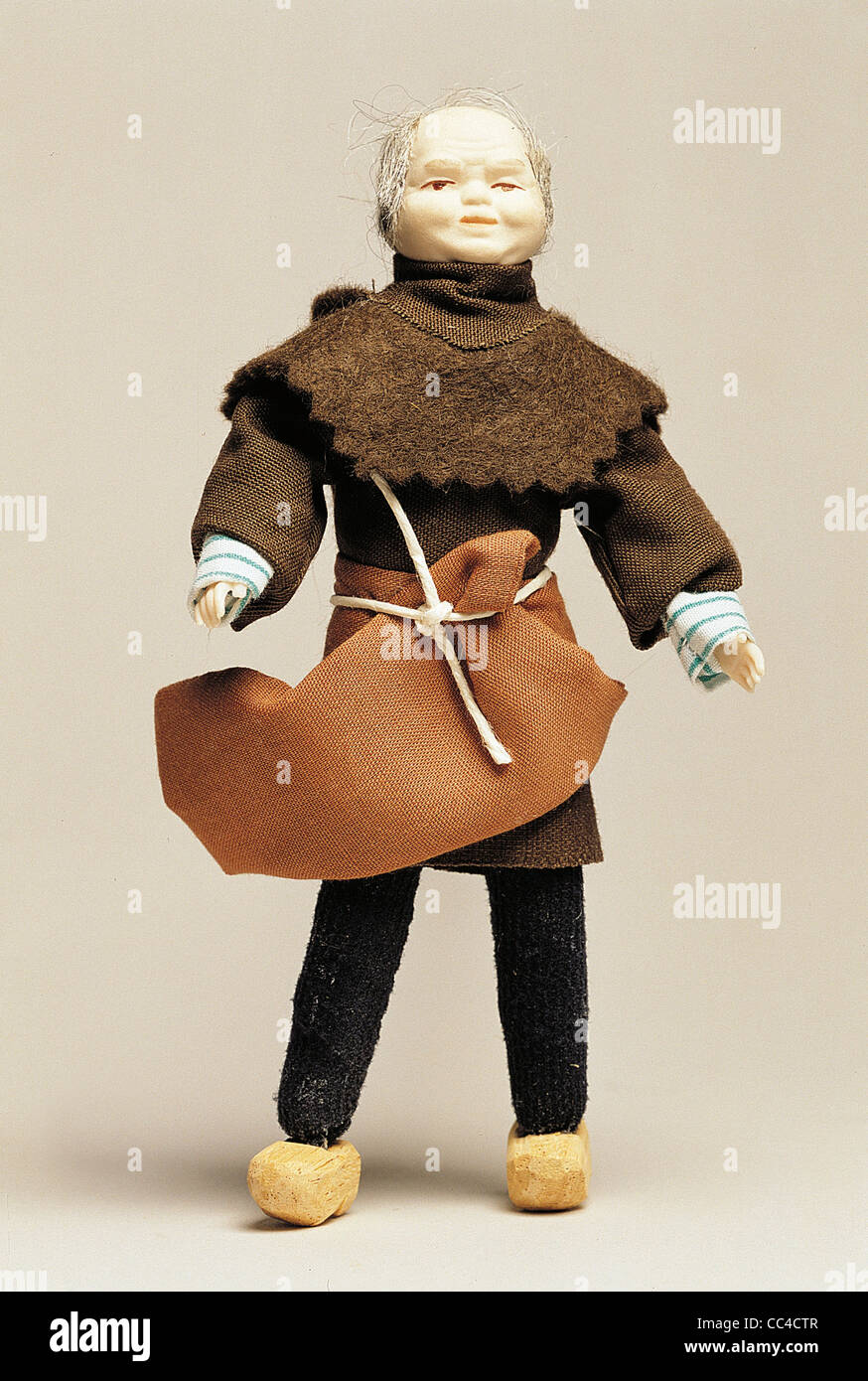 Collecting: Miniature Figurine 15th Century. he Fishmonger Stock Photo ...