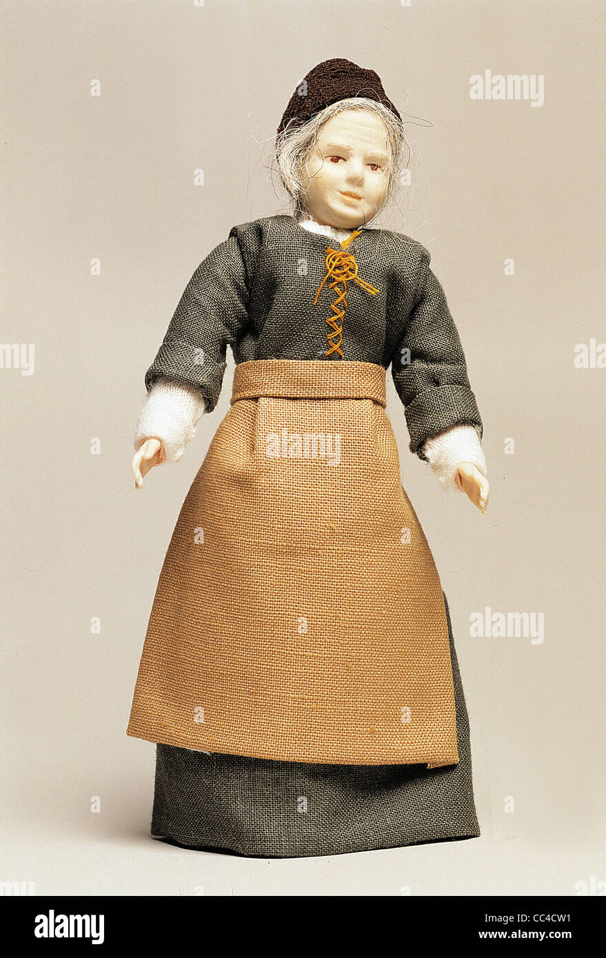 Collecting: Miniature Figurine 17th Century. he Fishmonger Stock Photo ...