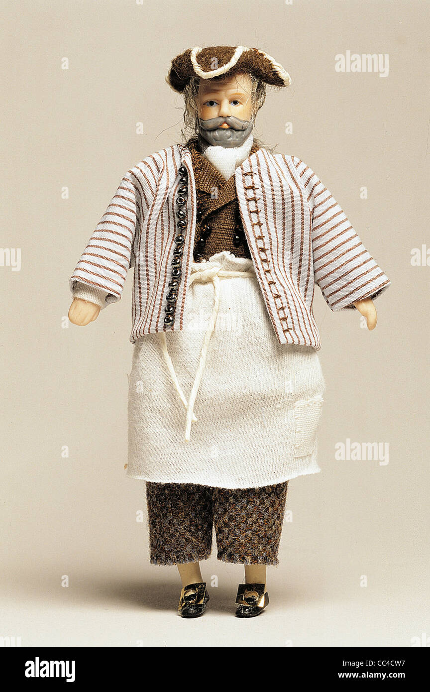 Collecting: Miniature Figurine 17th CenturyI. The Fishmonger Stock ...