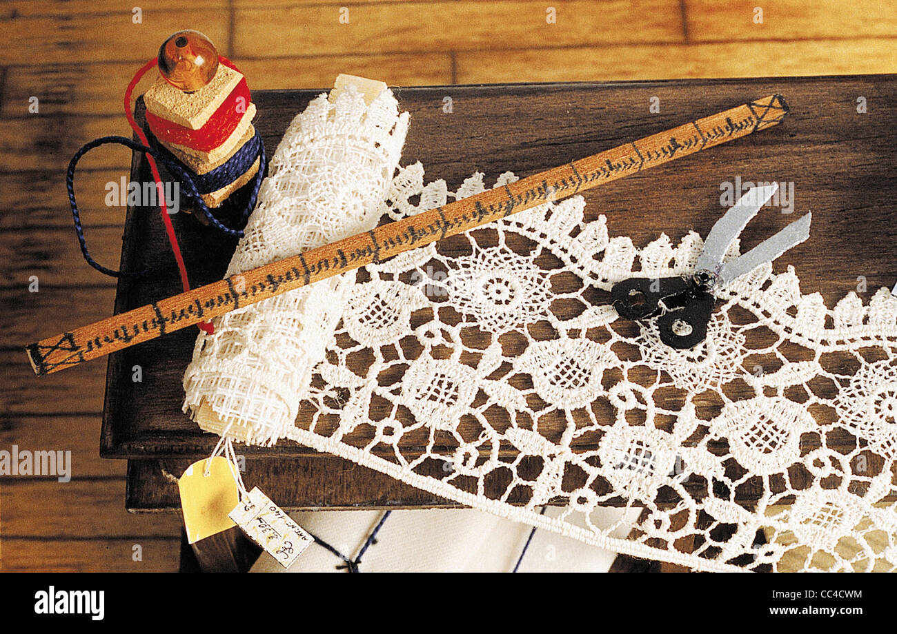 Collecting: Fabric Shops In Miniature Shop Stock Photo - Alamy