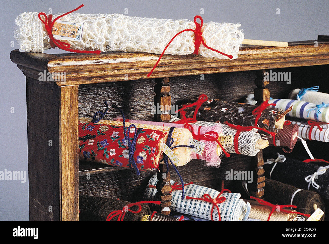 Collecting: Fabric Shops In Miniature Shop Stock Photo - Alamy