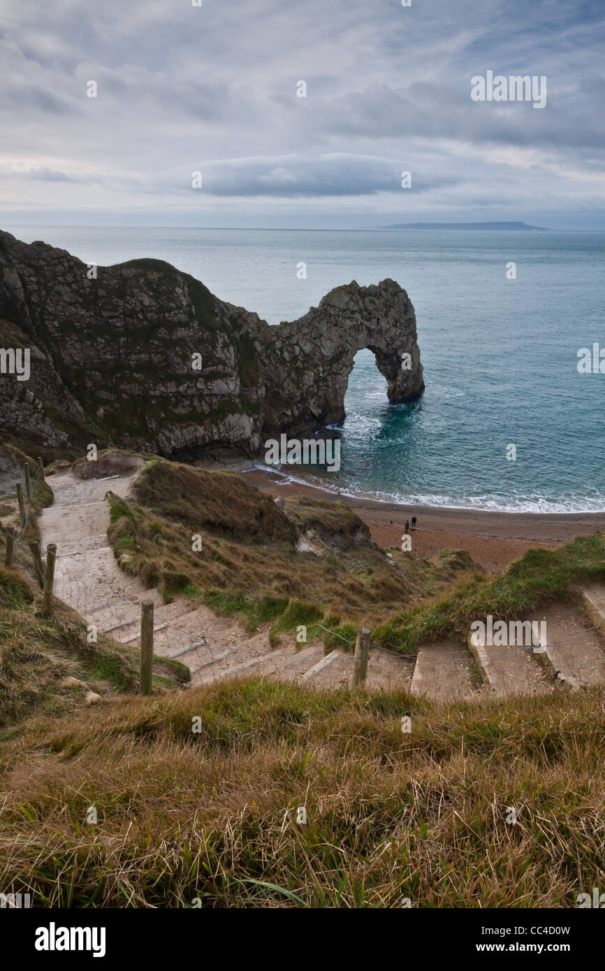Durdle door limestone arch hi-res stock photography and images - Alamy
