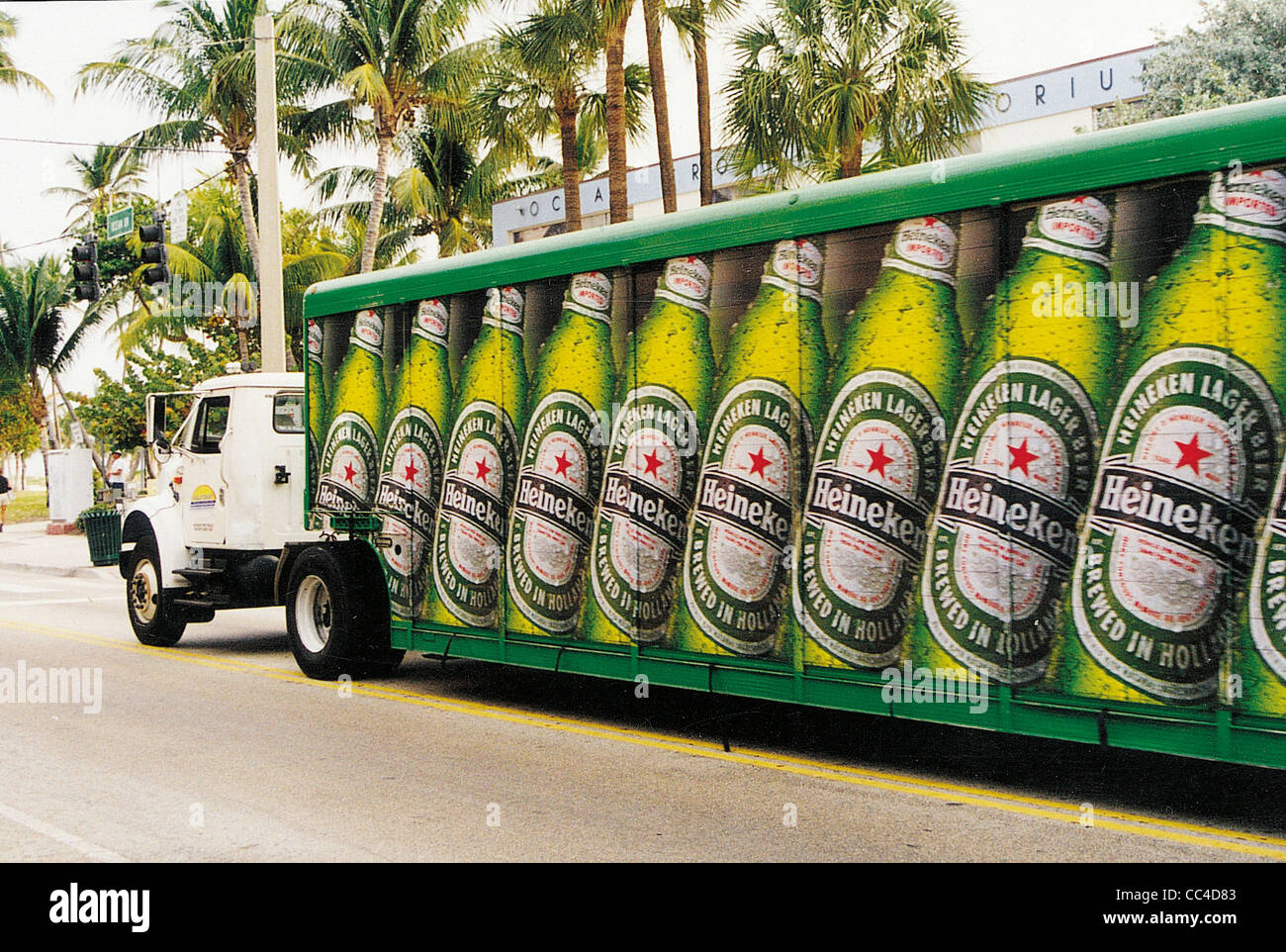 Heineken Beer Transport Stock Photo - Alamy