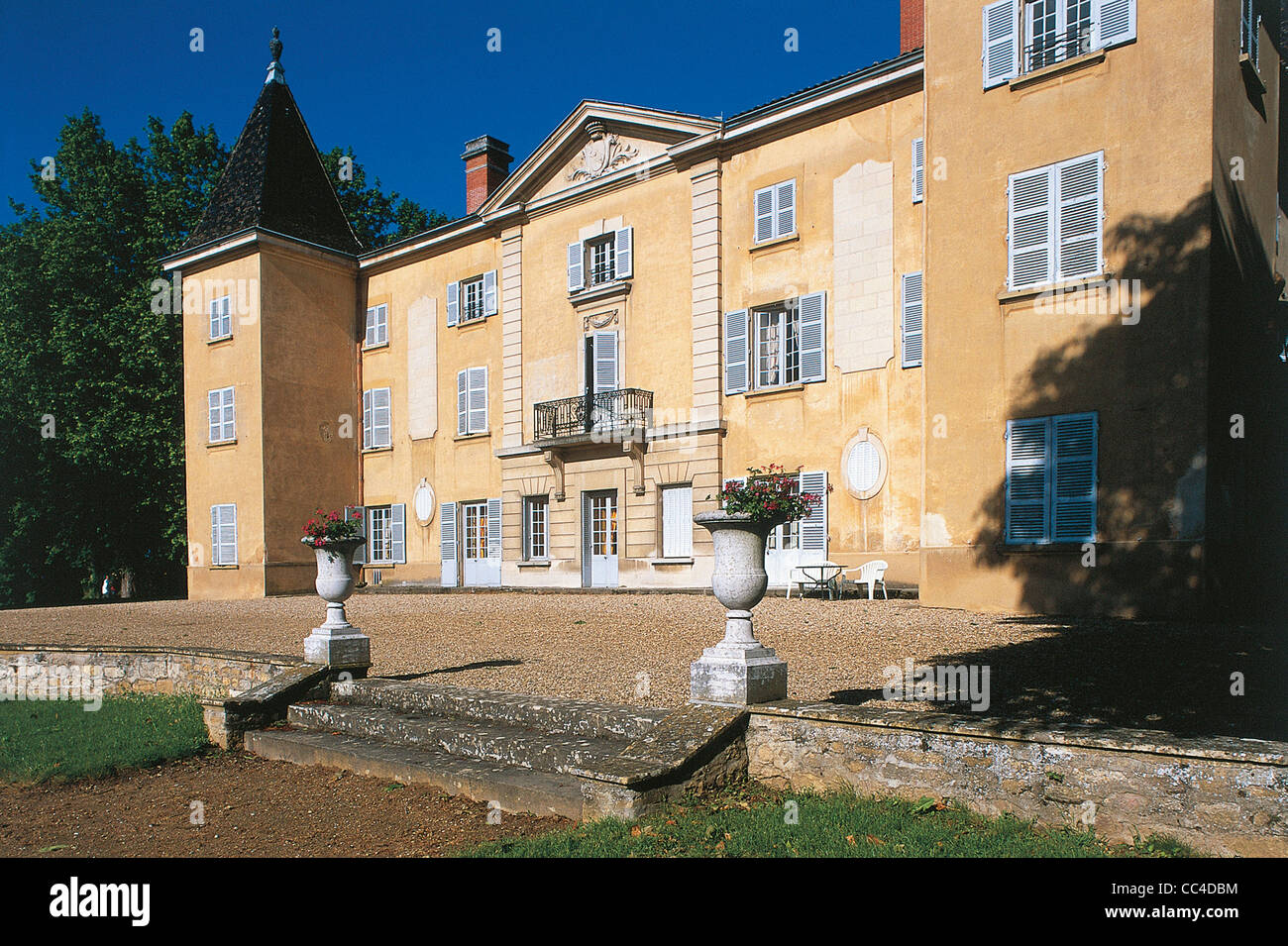France - Burgundy - Brochon. Castle Stock Photo - Alamy