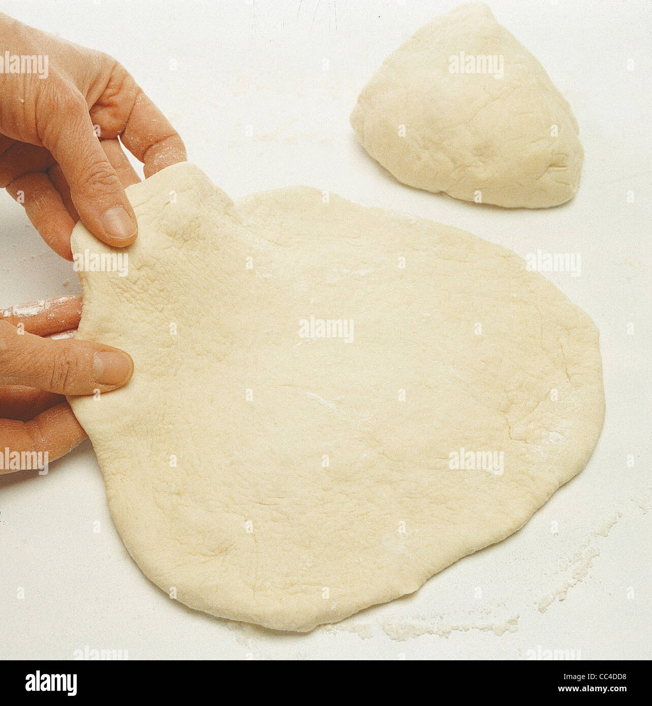 Preparation of the classic pizza 1 hi-res stock photography and images ...