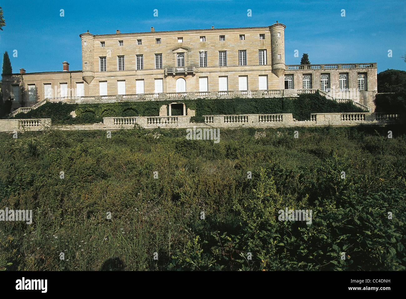 France - Aquitaine - Lavagnac Castle Stock Photo - Alamy