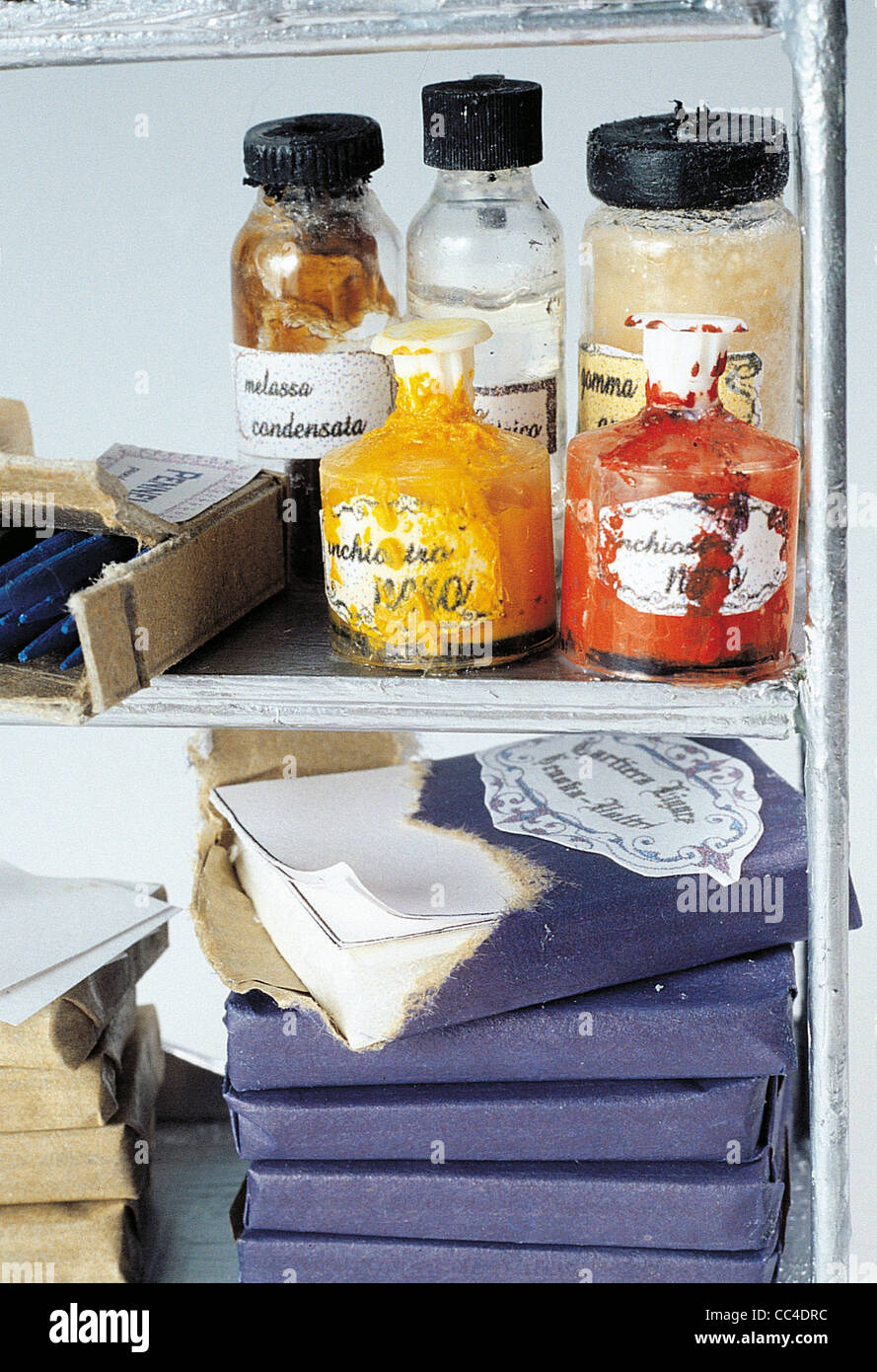 Collecting: Shops In Particular Miniature Stamperia Stock Photo - Alamy