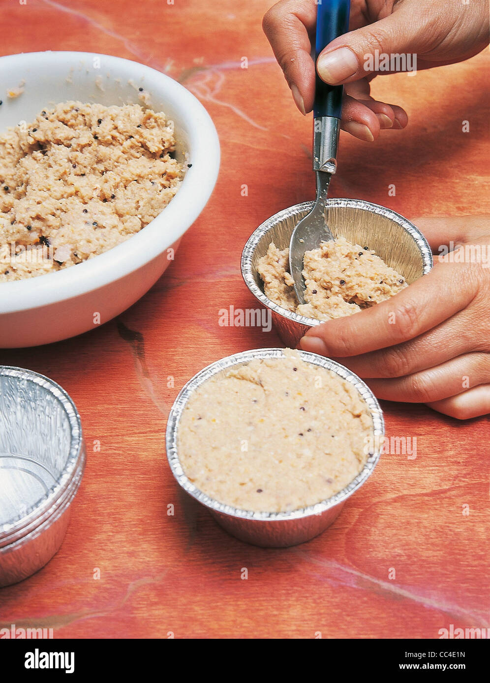 Cuisine: Seafood Patties (4 Stock Photo - Alamy
