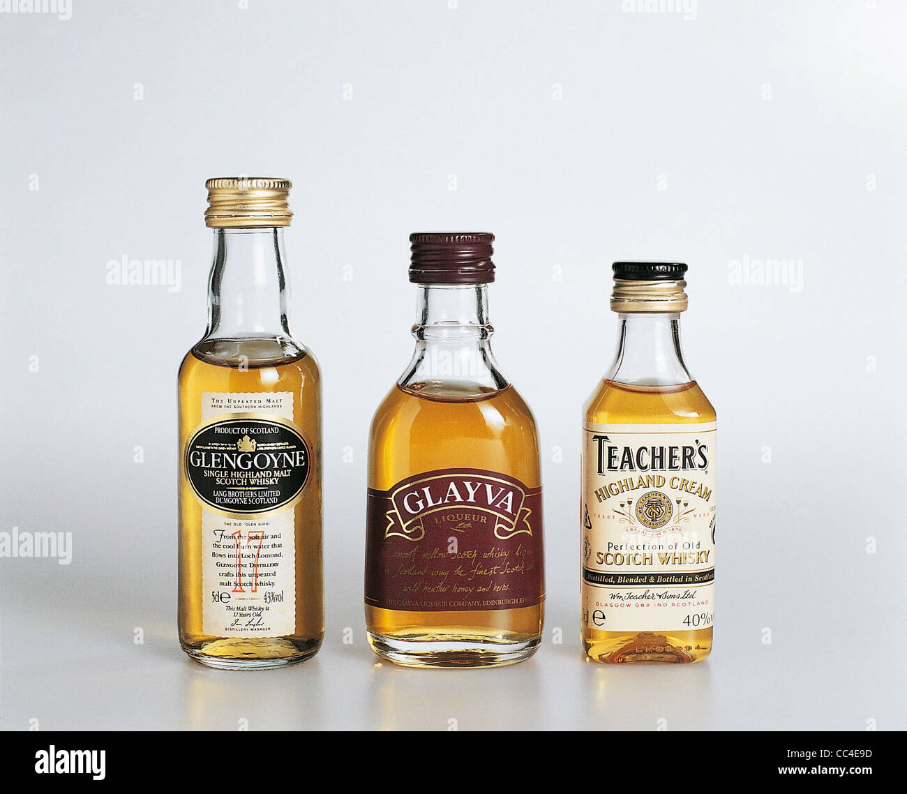 Collecting: Miniature Bottle Liquors Stock Photo - Alamy