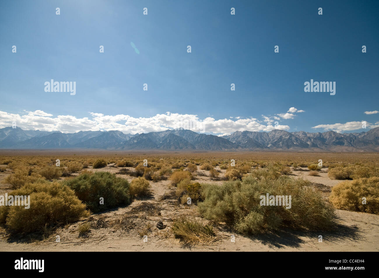 Sierra Nevada mountain range with barren landscape Stock Photo - Alamy