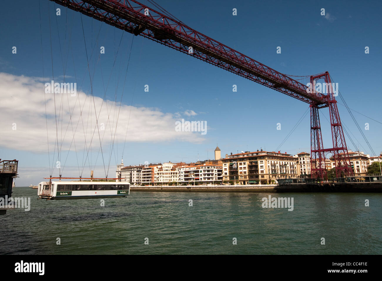 Vizcaya hanging bridge nervion river hi-res stock photography and ...