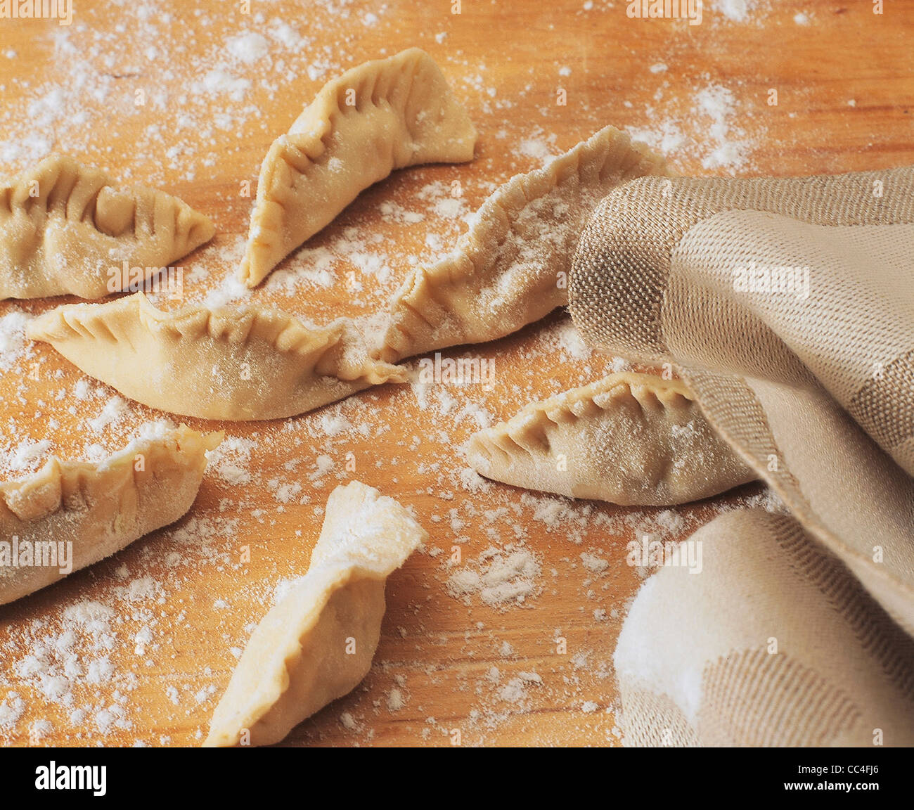 Cuisine: Ravioli Steam-Seed Kummel (3 Stock Photo - Alamy