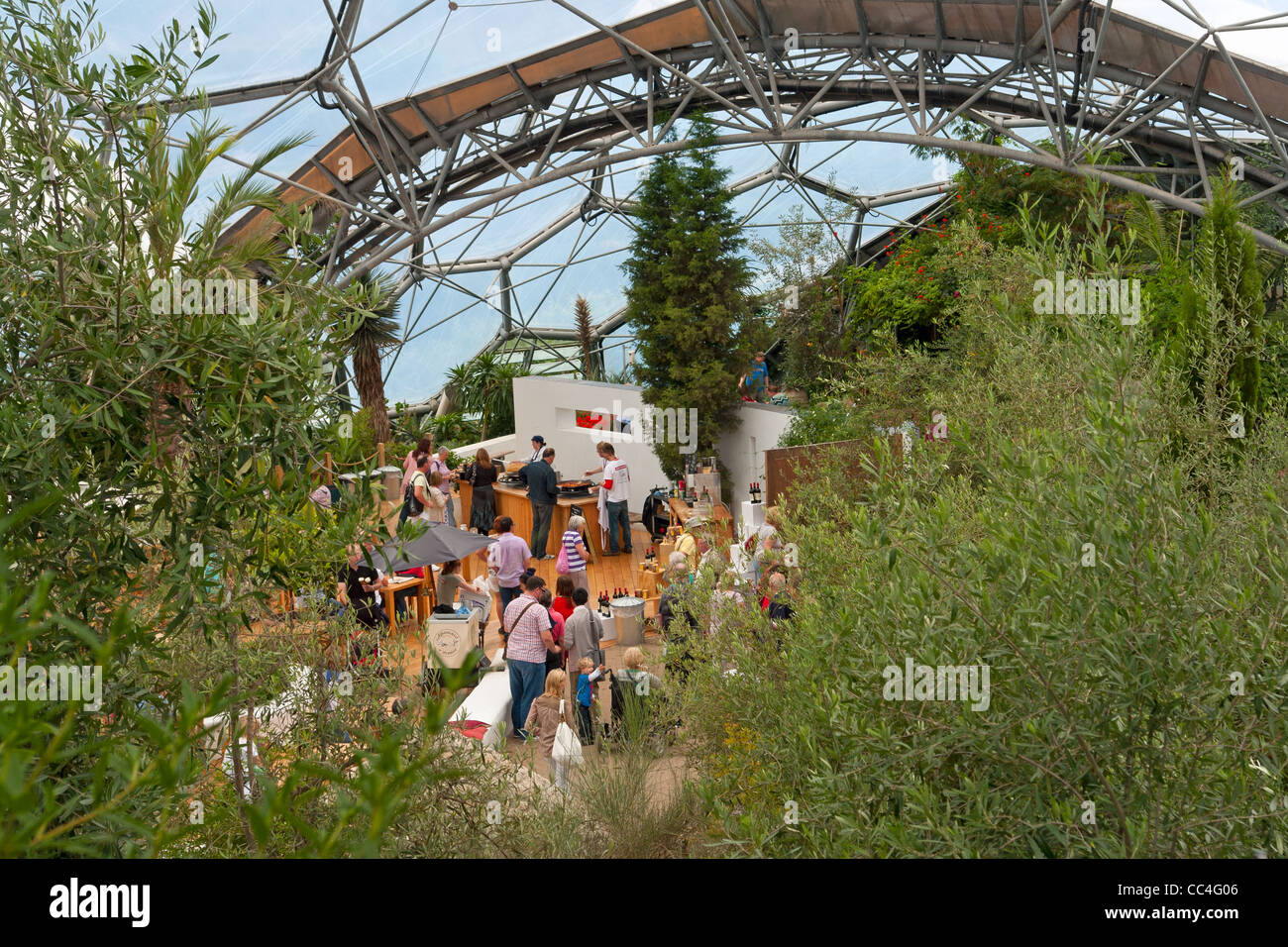 Eden project cornwall interior hi-res stock photography and images - Alamy