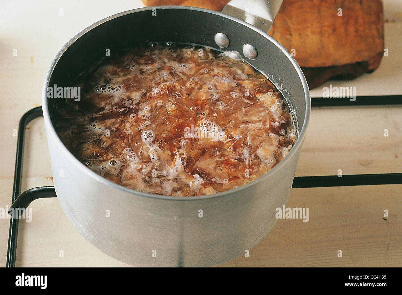 Fish soup with meatballs uwo dango no shiru japan 2 hi-res stock ...