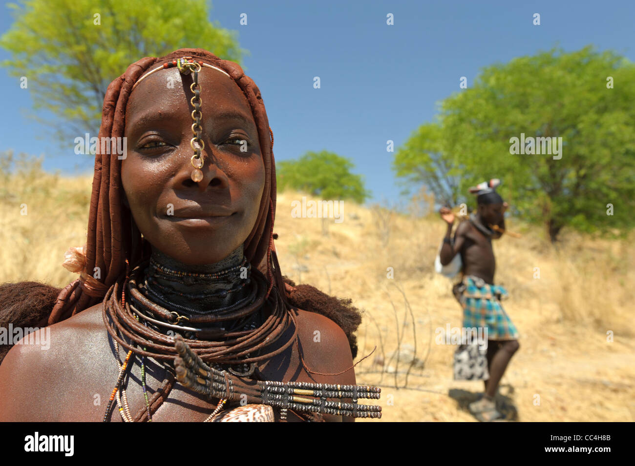 Himba tribe hi-res stock photography and images - Alamy