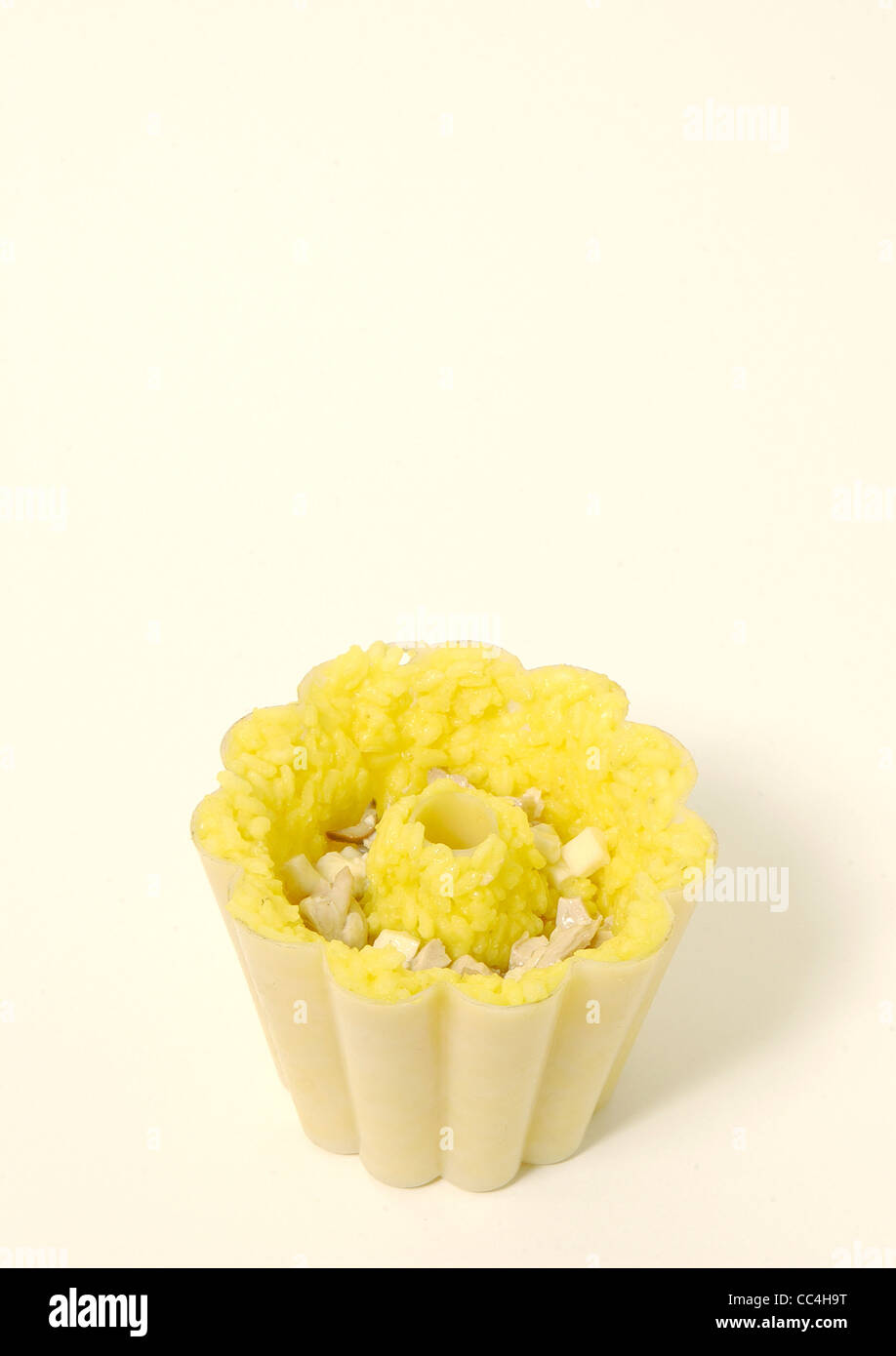 Cuisine: Ring Of Rice With Chicken And Mozzarella (3 Stock Photo - Alamy