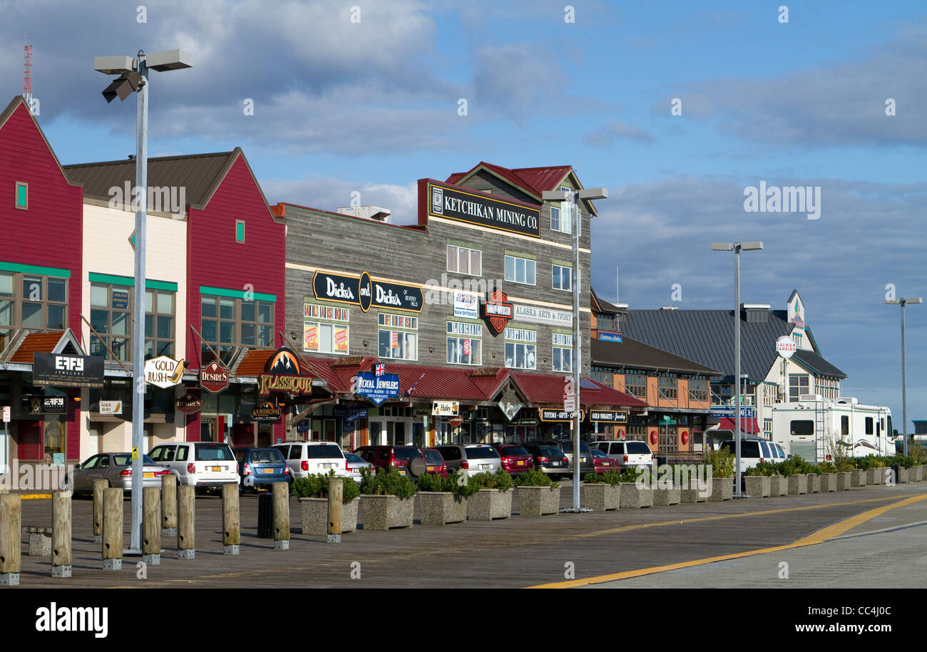 Ketchikan retail area hi-res stock photography and images - Alamy
